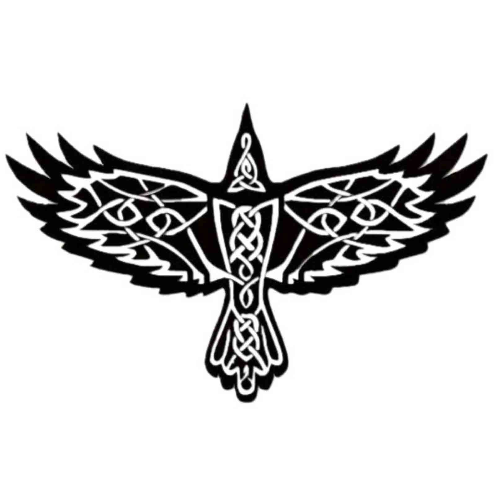 Metal Crow Decor – Premium Viking and Raven Wall Art – Unique Gothic ...