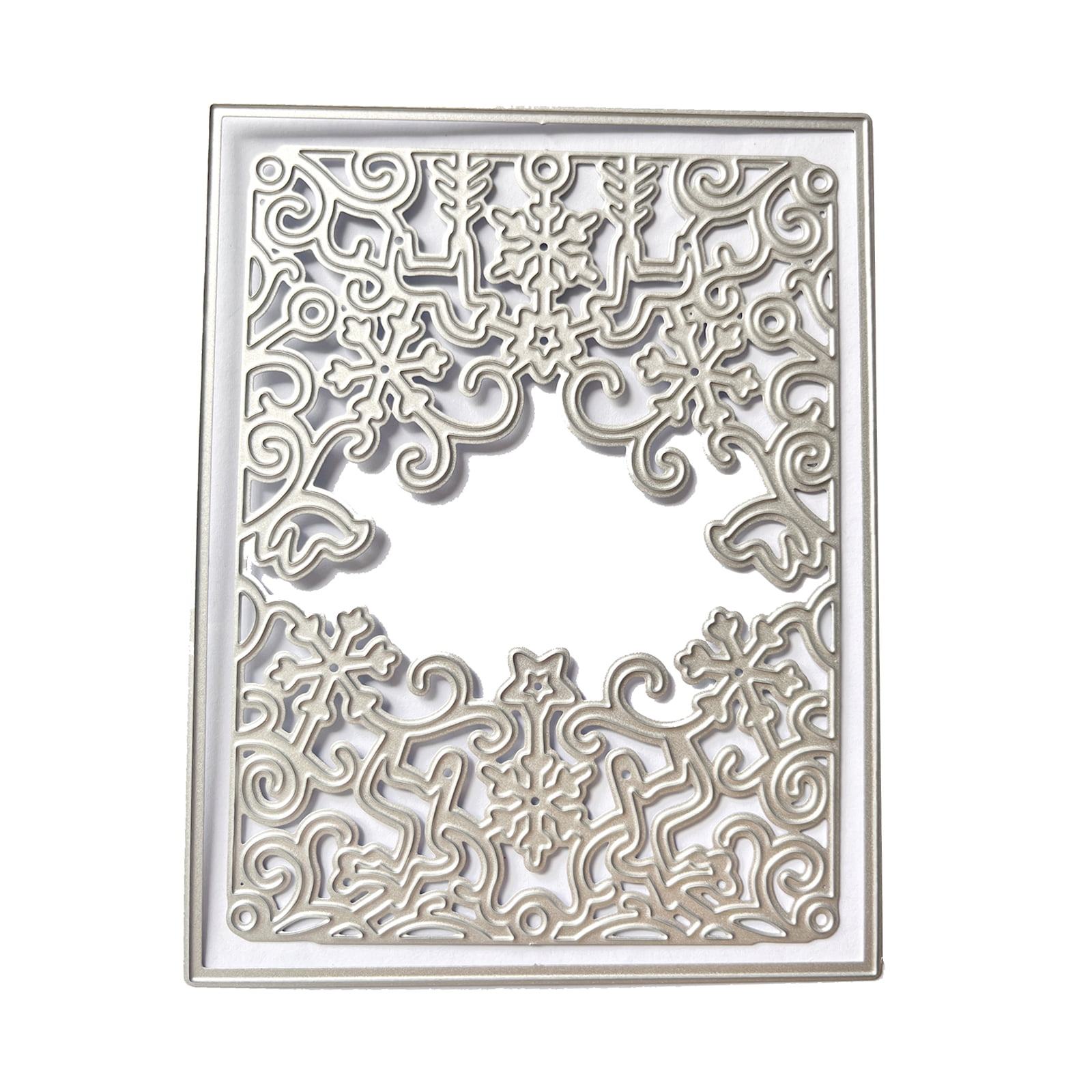 Metal Cutting Dies Lace Frame Scrapbooking Stencil Die Cuts Card ...