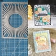 Metal Cutting Dies Sunburst Frame Diy Scrapbooking Photo Album ...