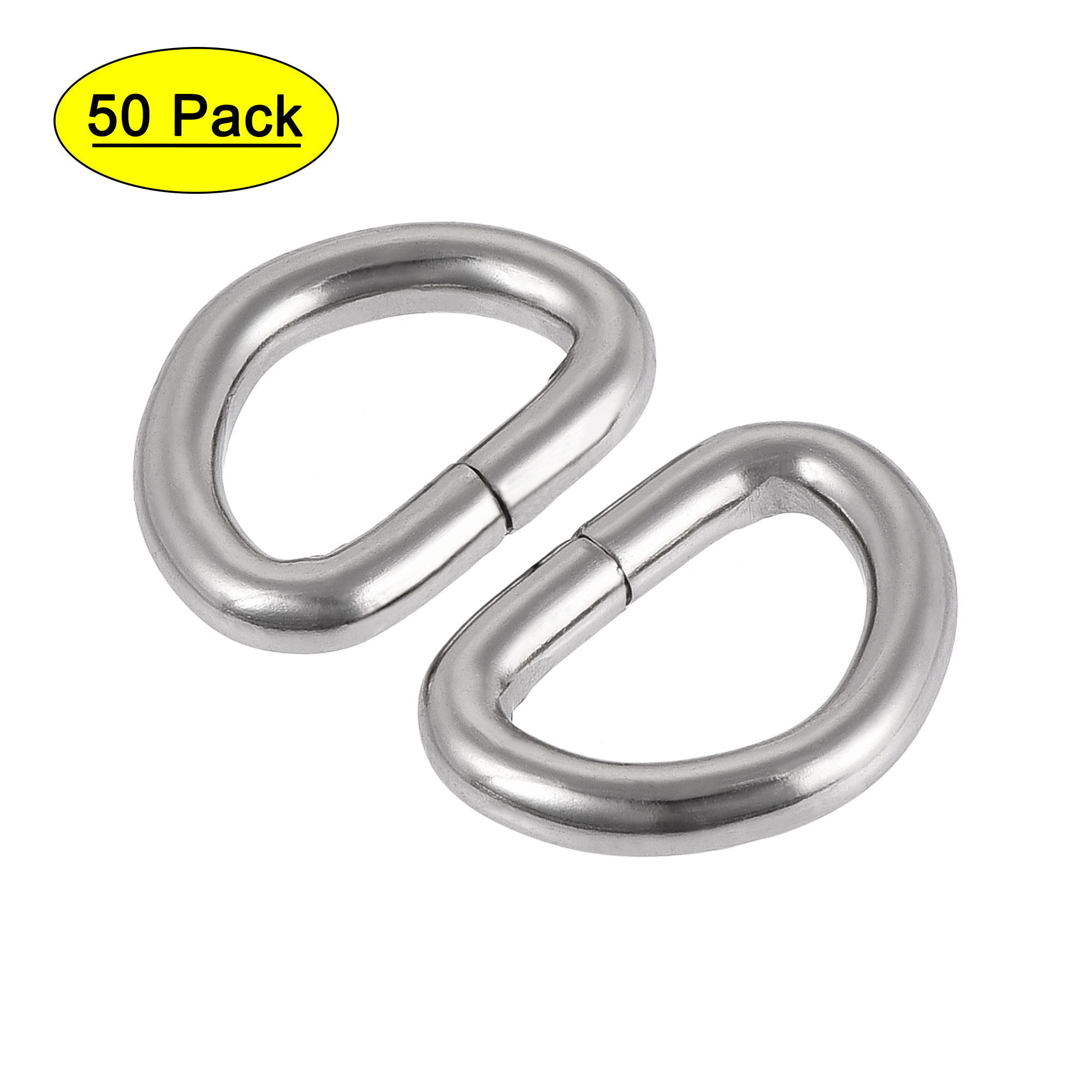 Metal D Ring 0.63