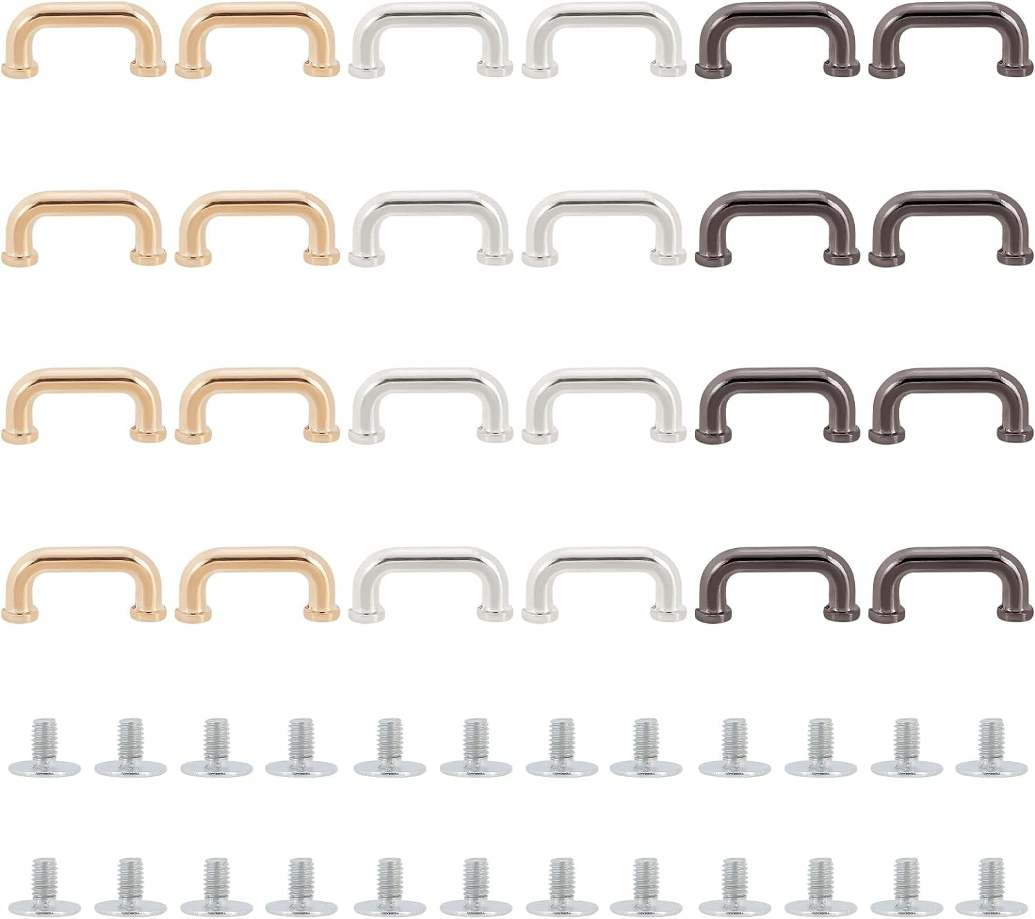 Metal D-Ring Connector Buckles Arch Bridge D Ring Buckle - Walmart.com
