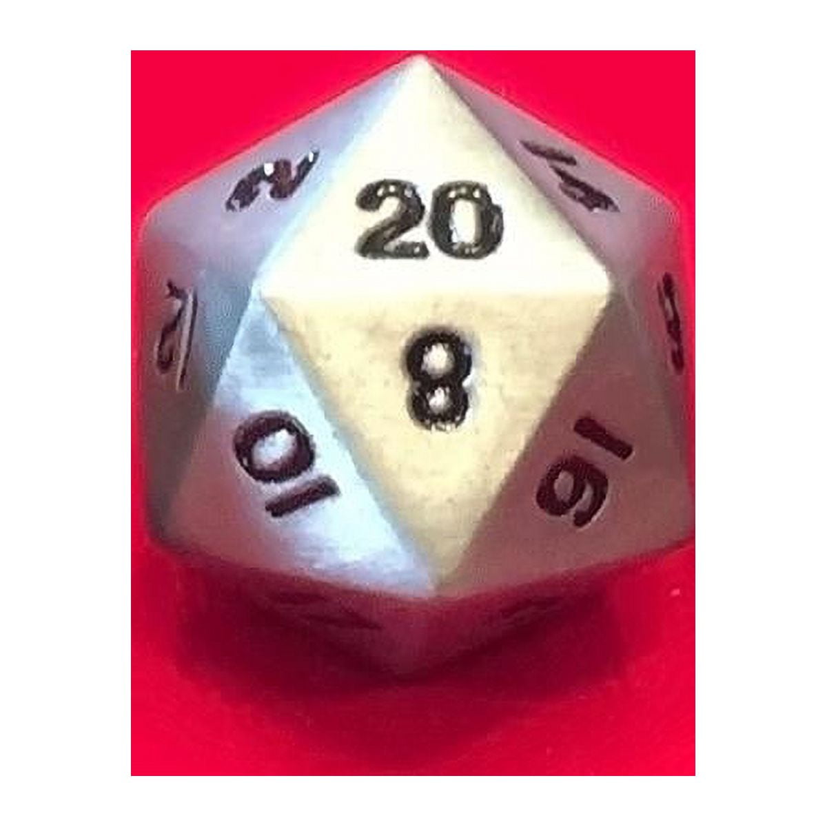 Metal D20 - Silver New Condition! - Walmart.com