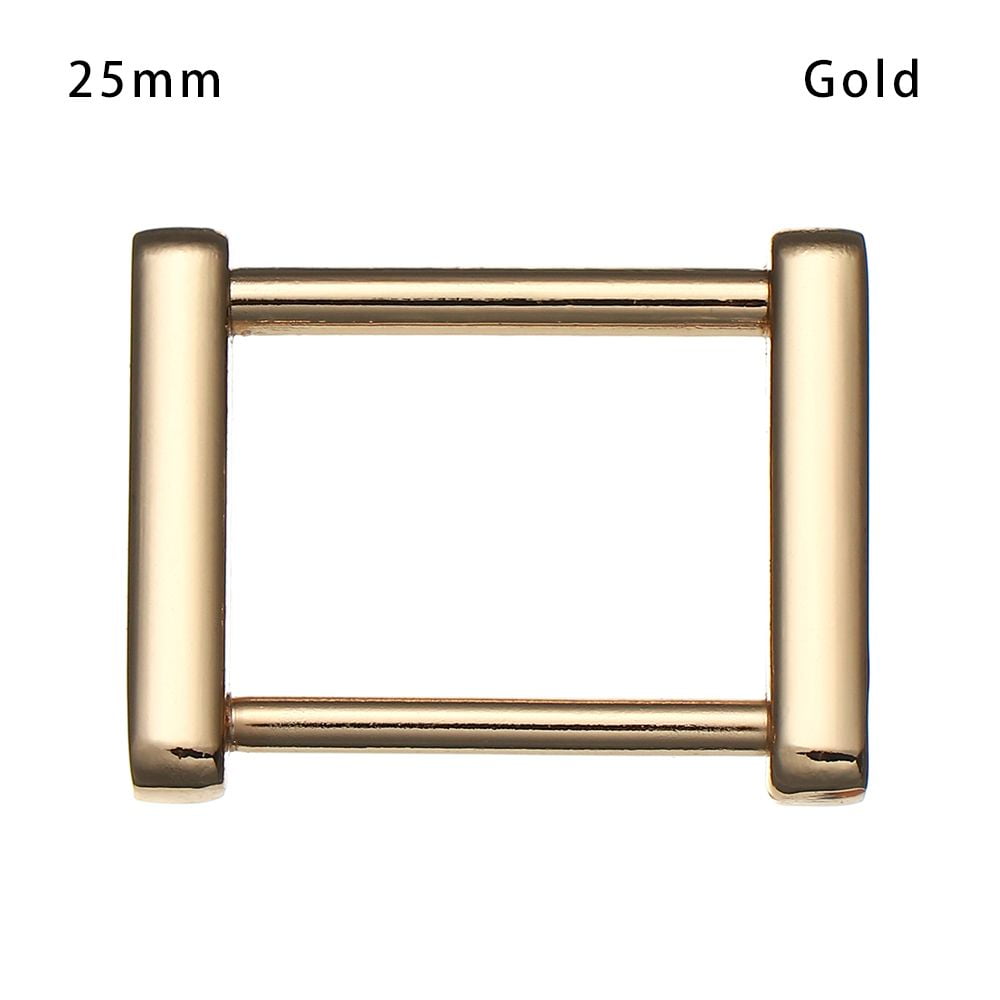 Metal DIY Shoulder Webbing Buckle Leather Craft Clasp Screw Rings ...