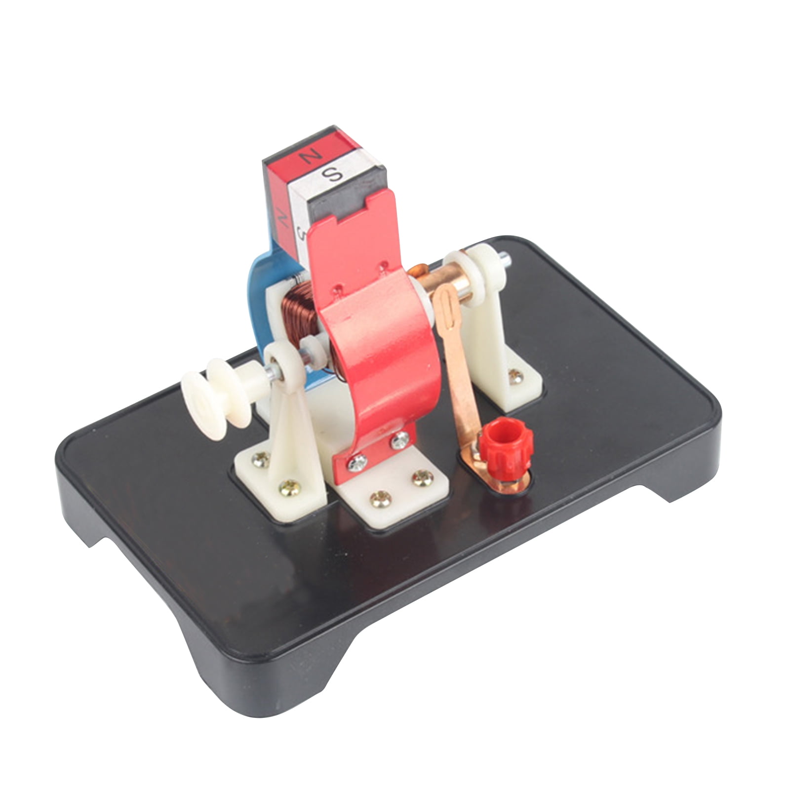 Metal DIY Simple DC Electric Motor Model Assemble Kit for Kids Physics ...