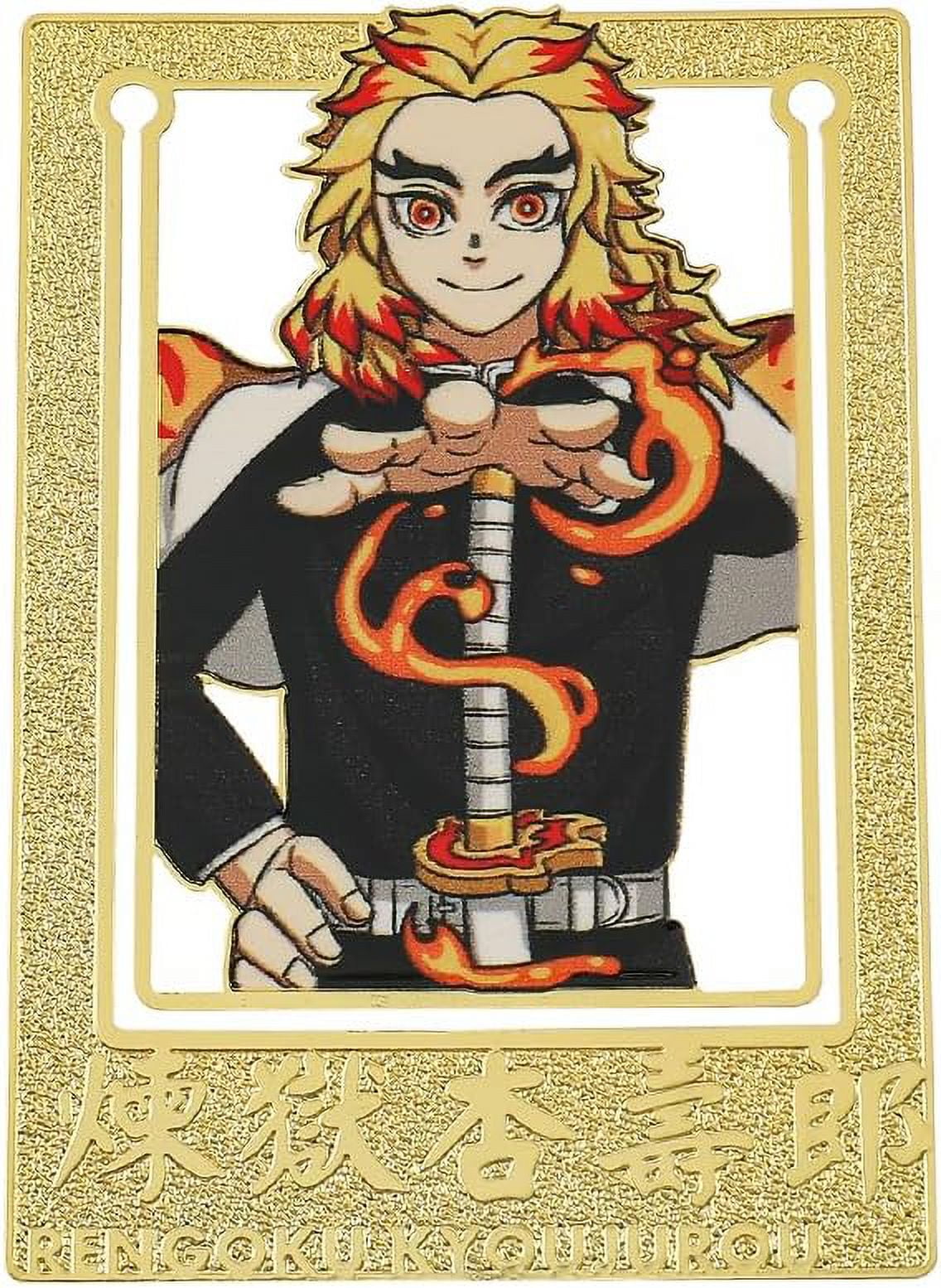 Metal Demon Slayer Bookmarks, Hollow Bookmark Theme Book Mark Bookmarks ...