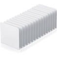 Metal Desktop File Organizer, 15 Compartments, Vertical File Sorter ...