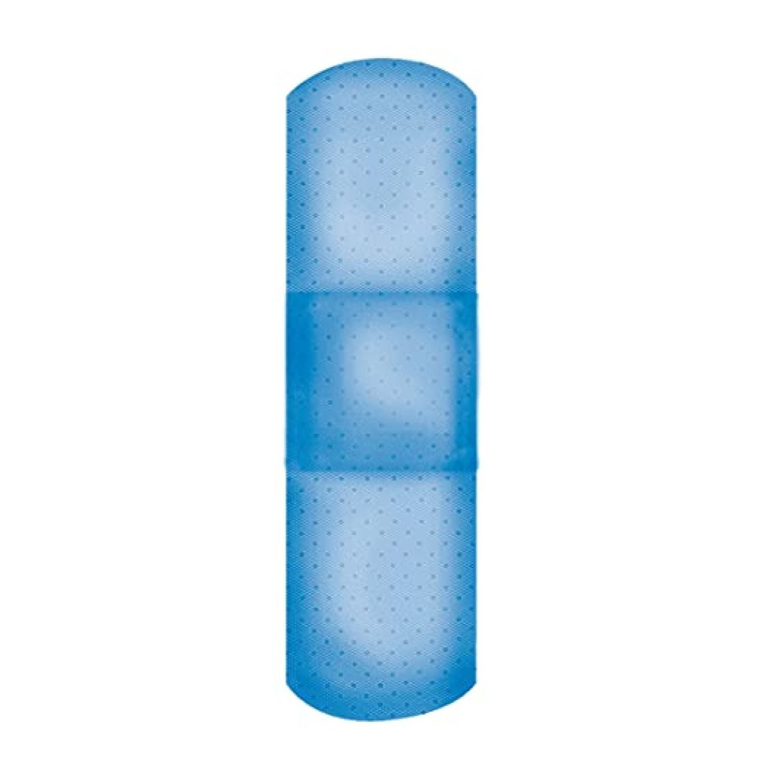 Metal Detectable Adhesive Strips - First Aid Blue Fabric Bandages 1x3 ...