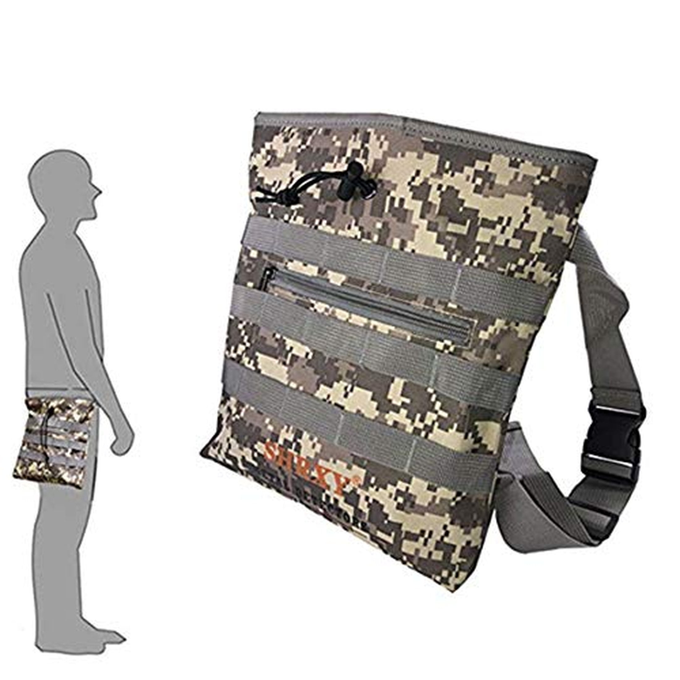 Metal Detecting Digger's Pouch and Recycling Bag Combo for Easy Finds ...