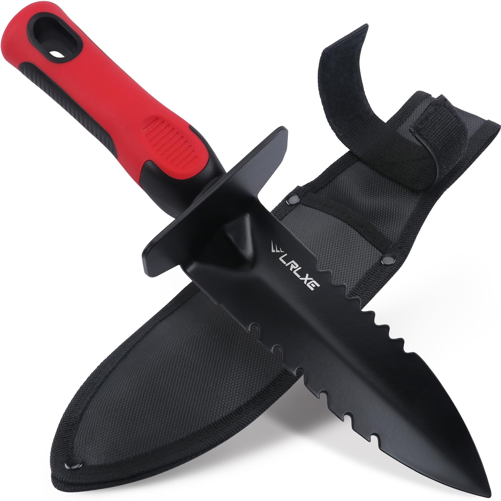 Metal Detecting Shovel, Heavy Duty Double Serrated Edge Digger, Metal ...