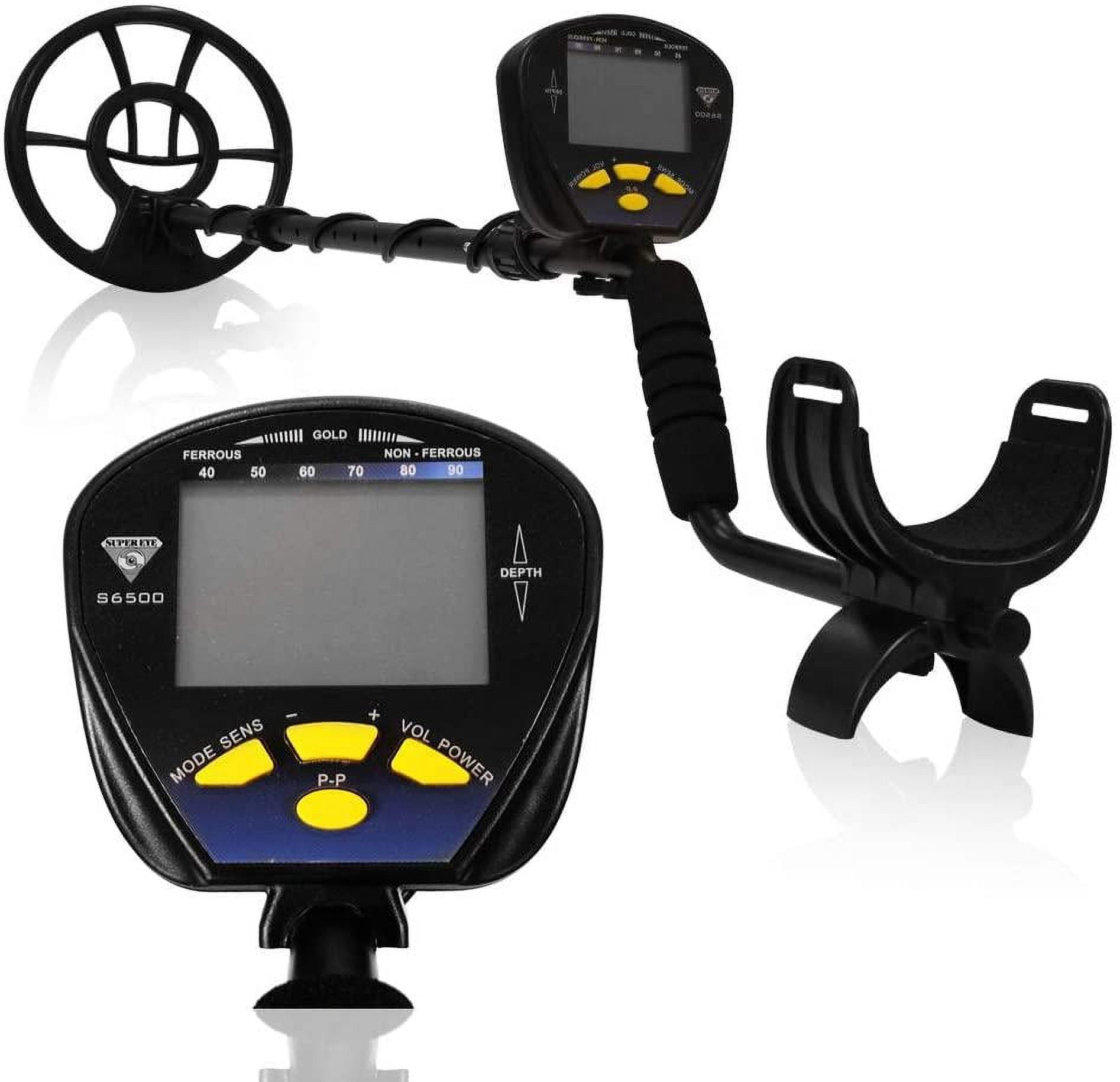 Metal Detector, Adjustable Metal Detector, SuperEye MD6500 - Walmart.com