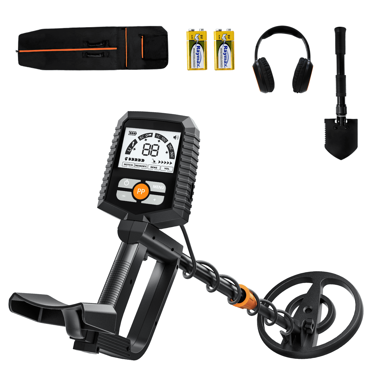 Metal Detector for All Ages: Waterproof Design for Gold Hunting ...