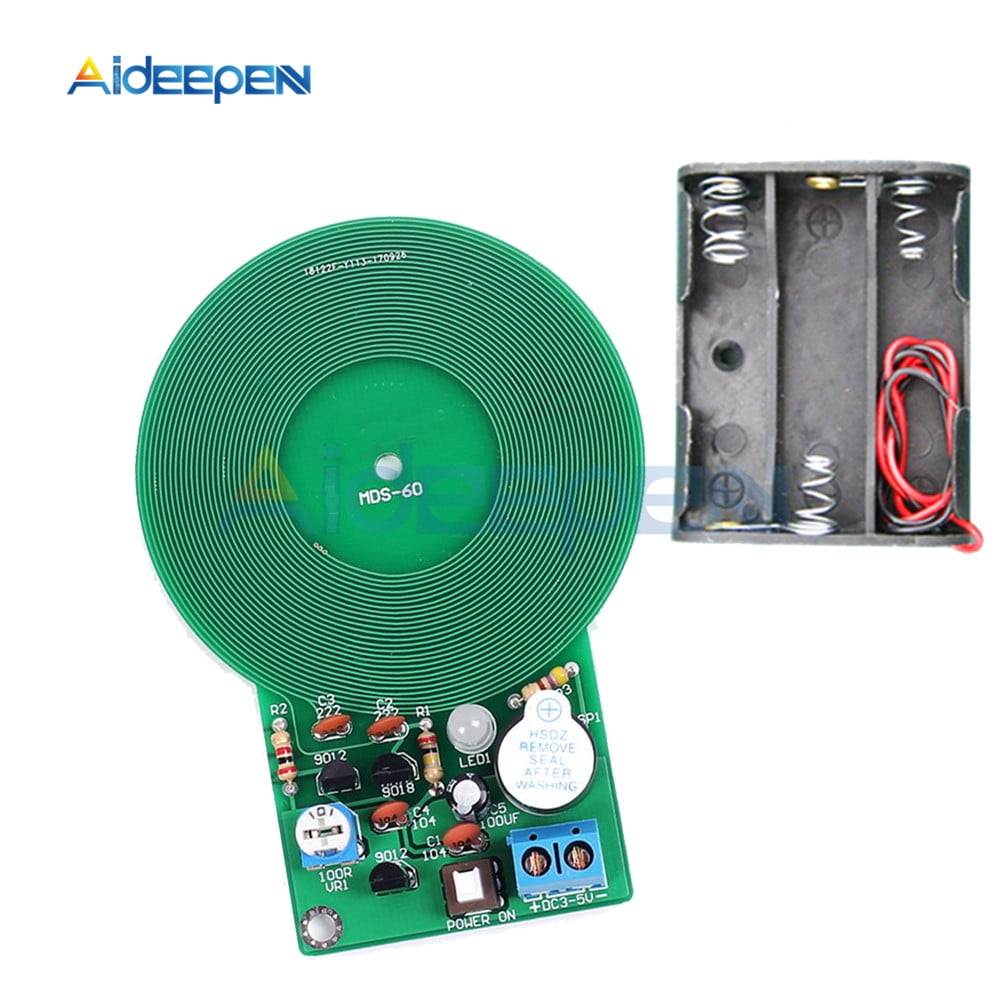 Metal Detector Electronic Kit DC 3V-5V 60mm Non-contact Sensor Board ...