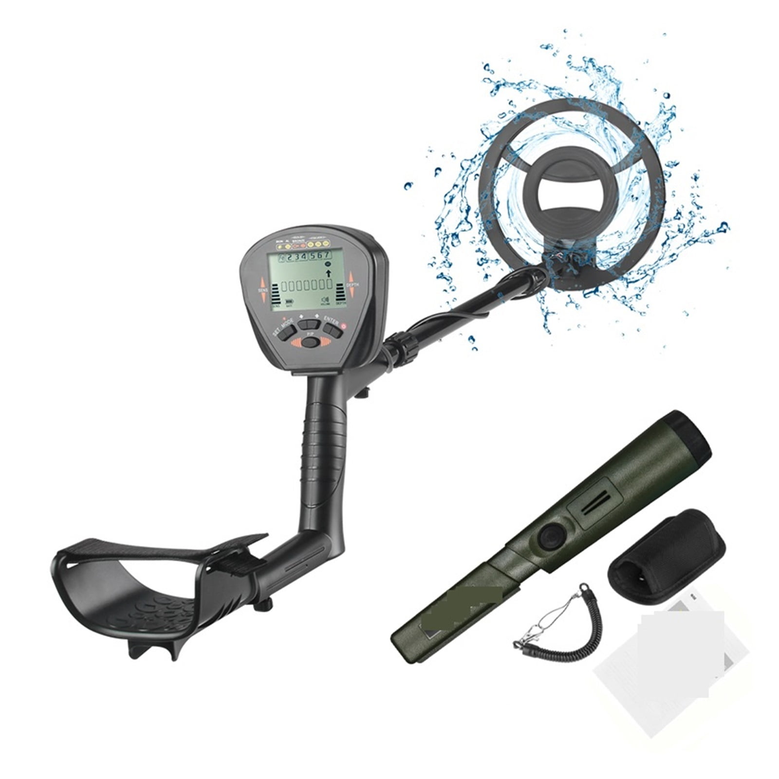 Metal Detector MD-830 Underground Depth 2.5m Scanner Search High ...