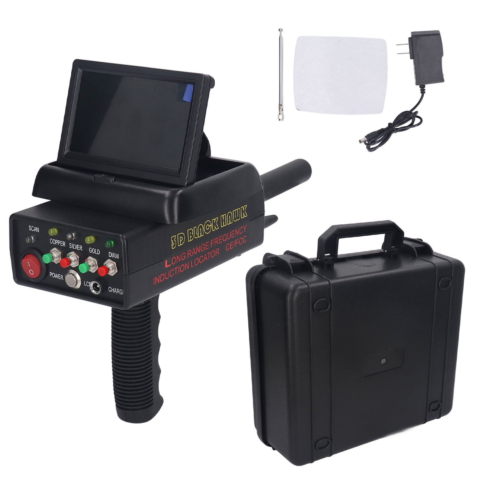 Metal Detector Professional Scanner Underground Detect Identify Object ...