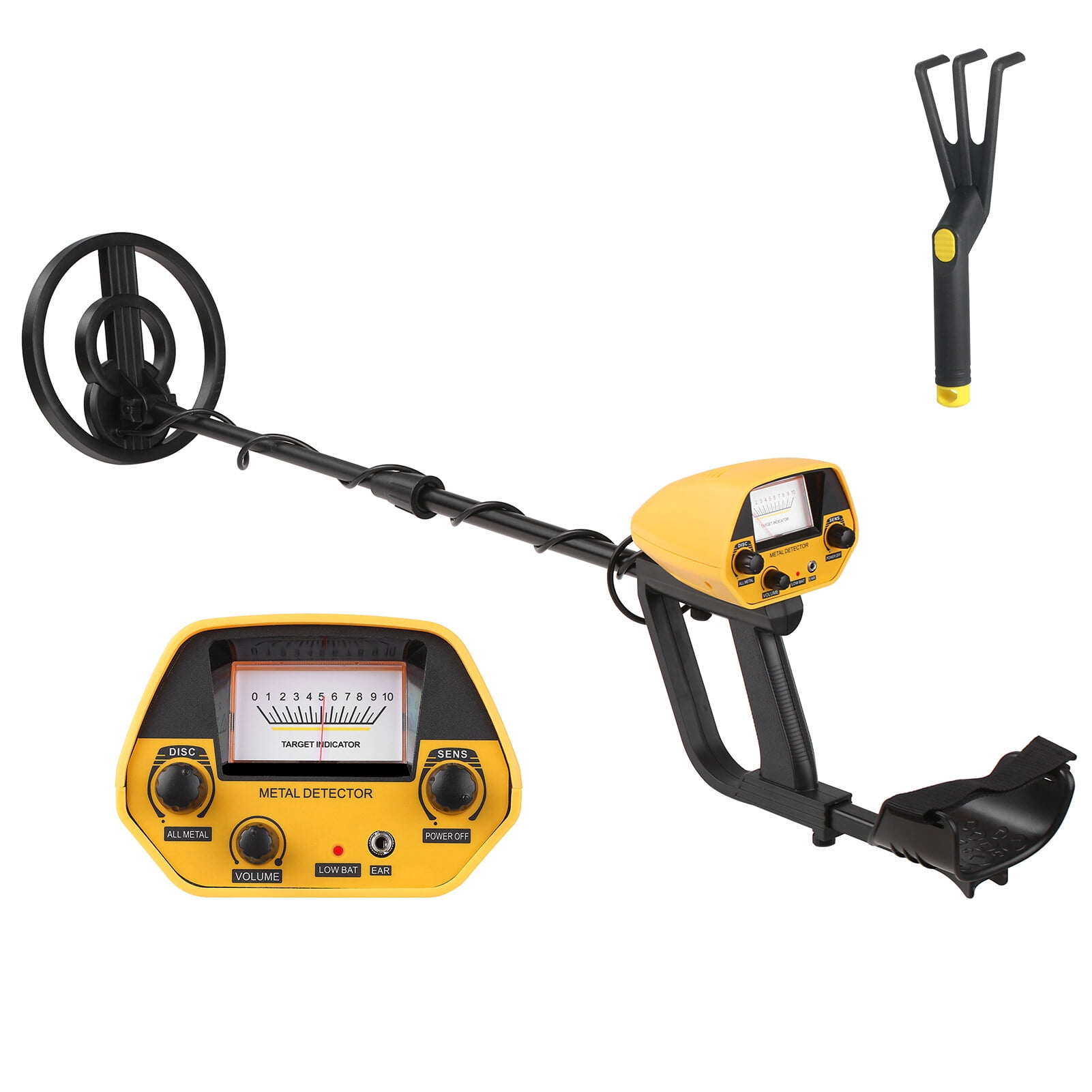 Metal Detector Underground Metal Finder Jewelry Treasure Hunter Gold ...