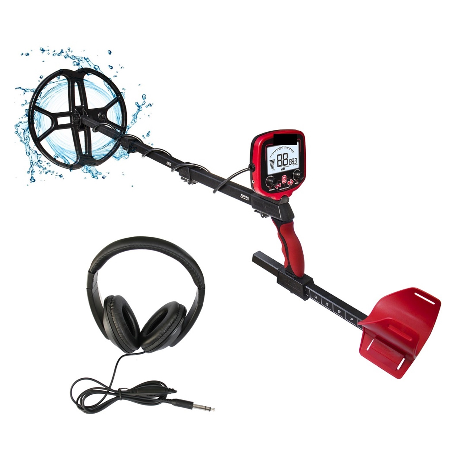Metal Detector Underground Metal Detector TX-850 With 12inch Bigger ...