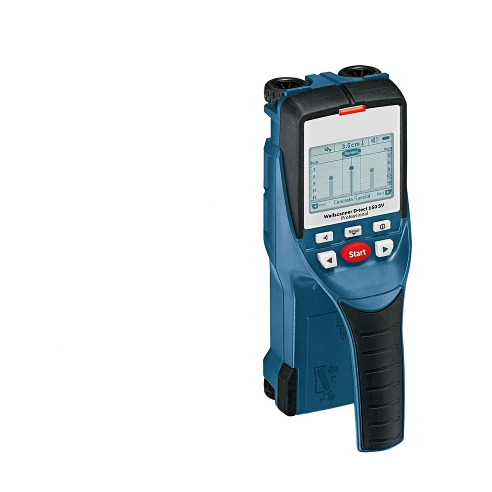 Metal Detector Wall Scanner Detection Wood/Live Cables/Plastic Pipes ...