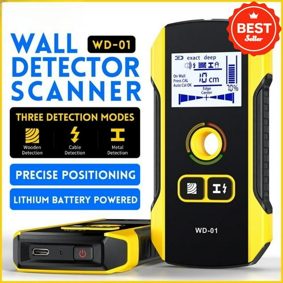 Metal Detector Wall Scanner with Newly Designed Positioning Hole for AC ...