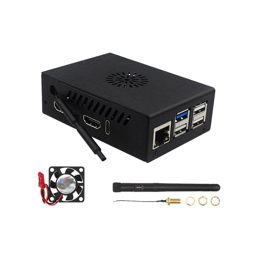 Metal Development Board Enclosure for Orange Pi 5 Max Board with Fan ...