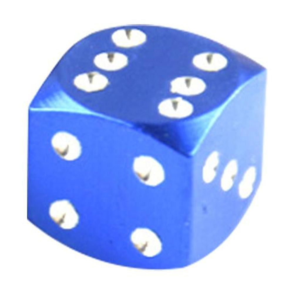 Metal Dice Wheel Valve Stem Tire Caps Trims For Car Bike Truck Dust ...