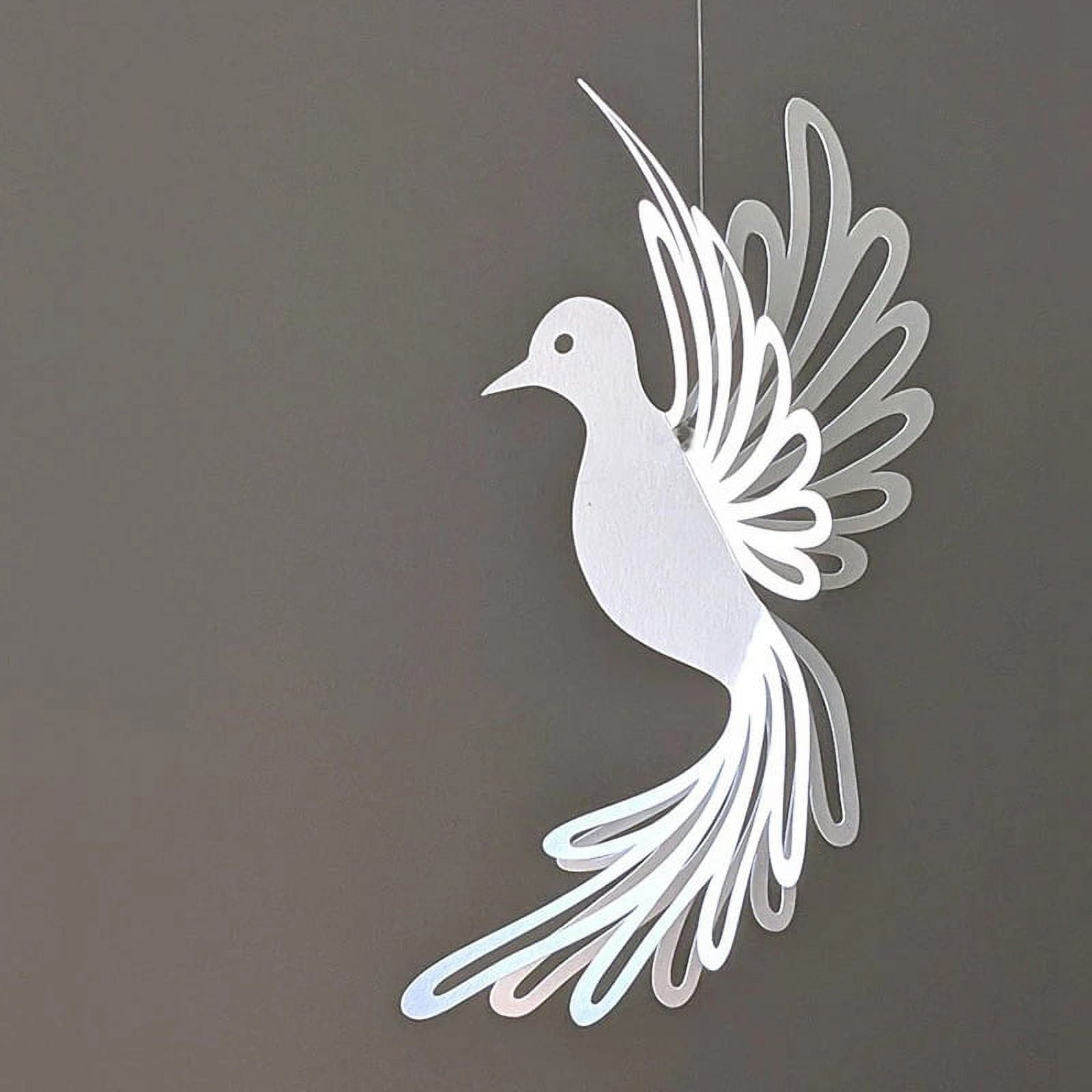 Metal Die Cuts, 3D Hanging Dove Bird Cutting Dies for DIY Scrapbooking ...