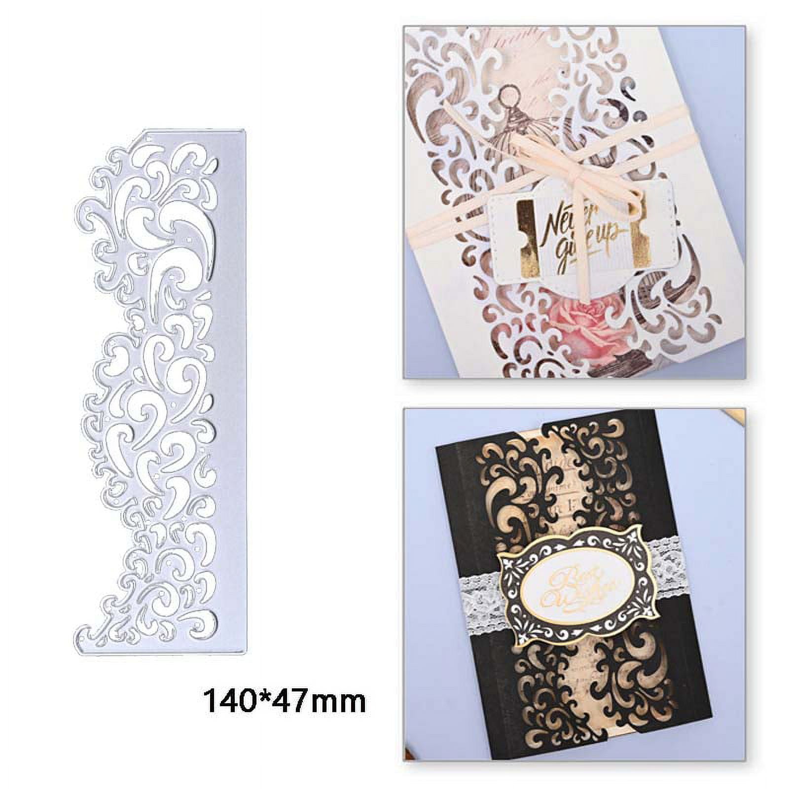 Metal Die Cuts, Lace Edge Border Cutting Dies Cut Mold Frame for DIY ...