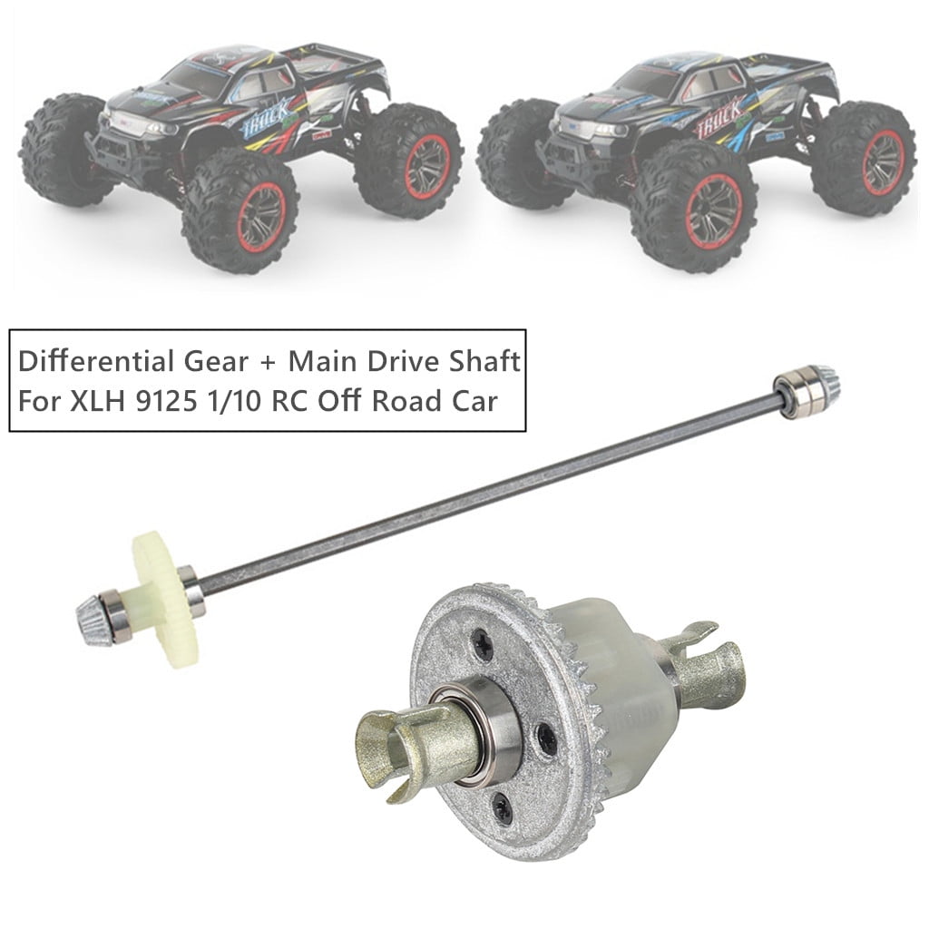 Metal Differential Gear + Main Drive Shaft Part For XLH 9125 1/10 RC ...