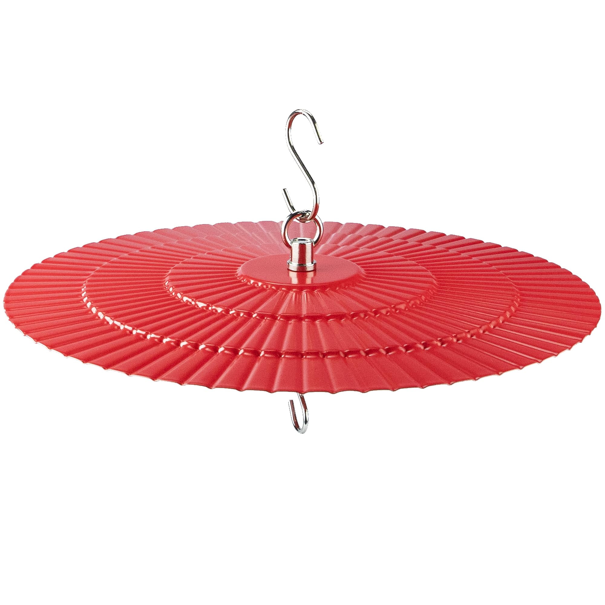 Metal Dome Rain Guard for Bird Feeders 11.2 Inch Red, Weatherproof ...