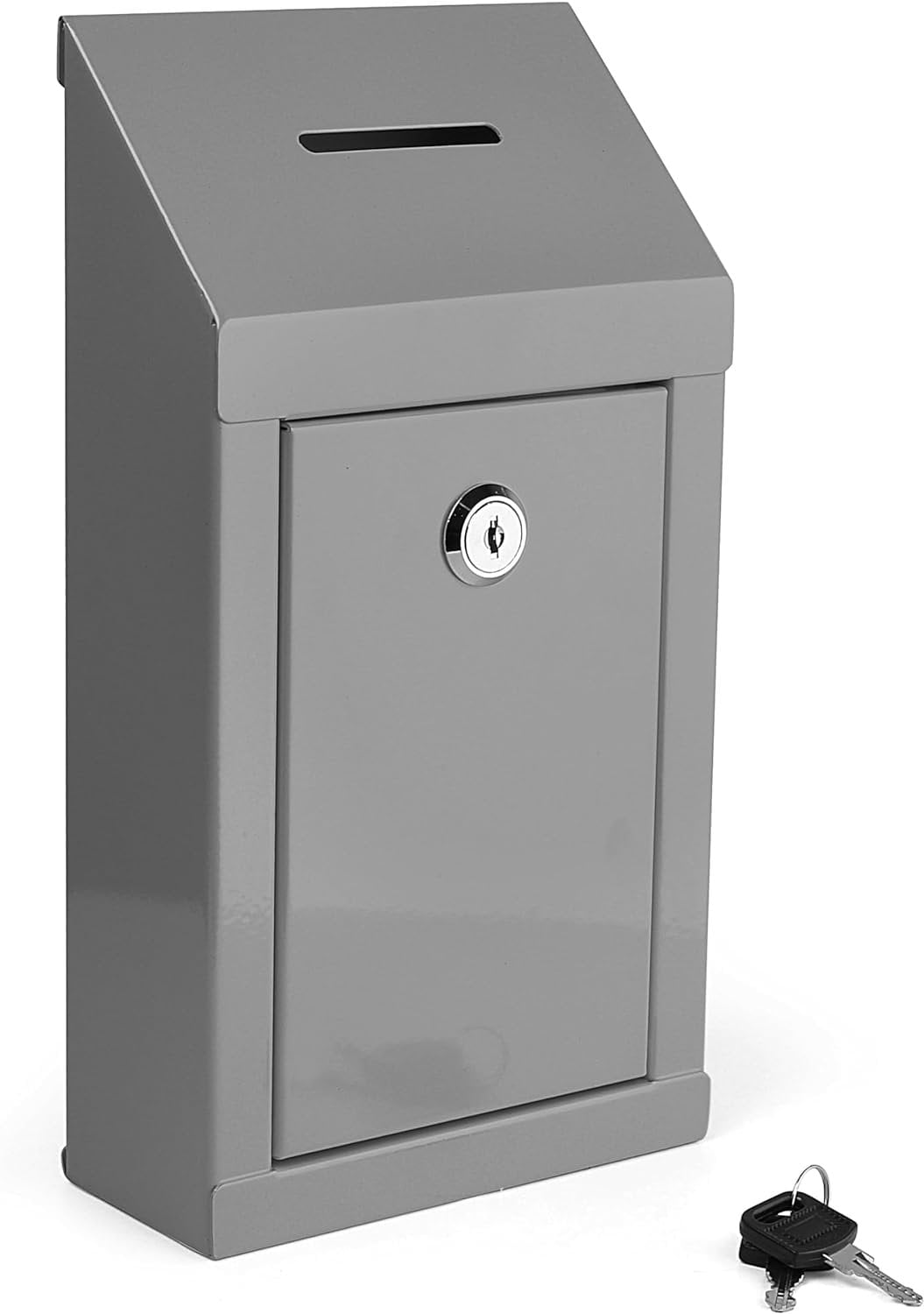 Metal Donation Box Charity Steel Collection Box Office Suggestion Box ...