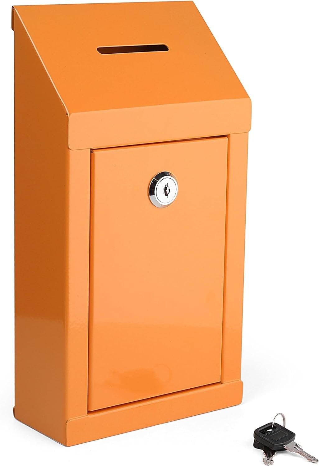 Metal Donation Box Charity Steel Collection Box Office Suggestion Box ...