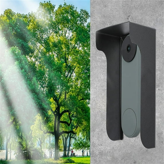 Metal Doorbell Cover Smart Garage Door Video Keypad Protector, High ...