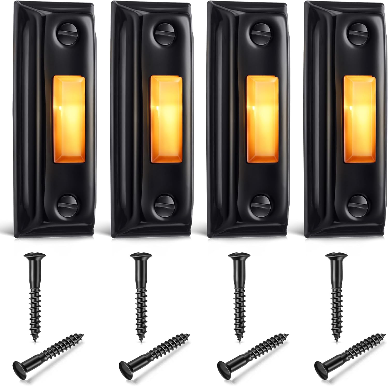 Metal Doorbell Push Button, Heavy Duty Metal Door Bell Wired Button Led ...