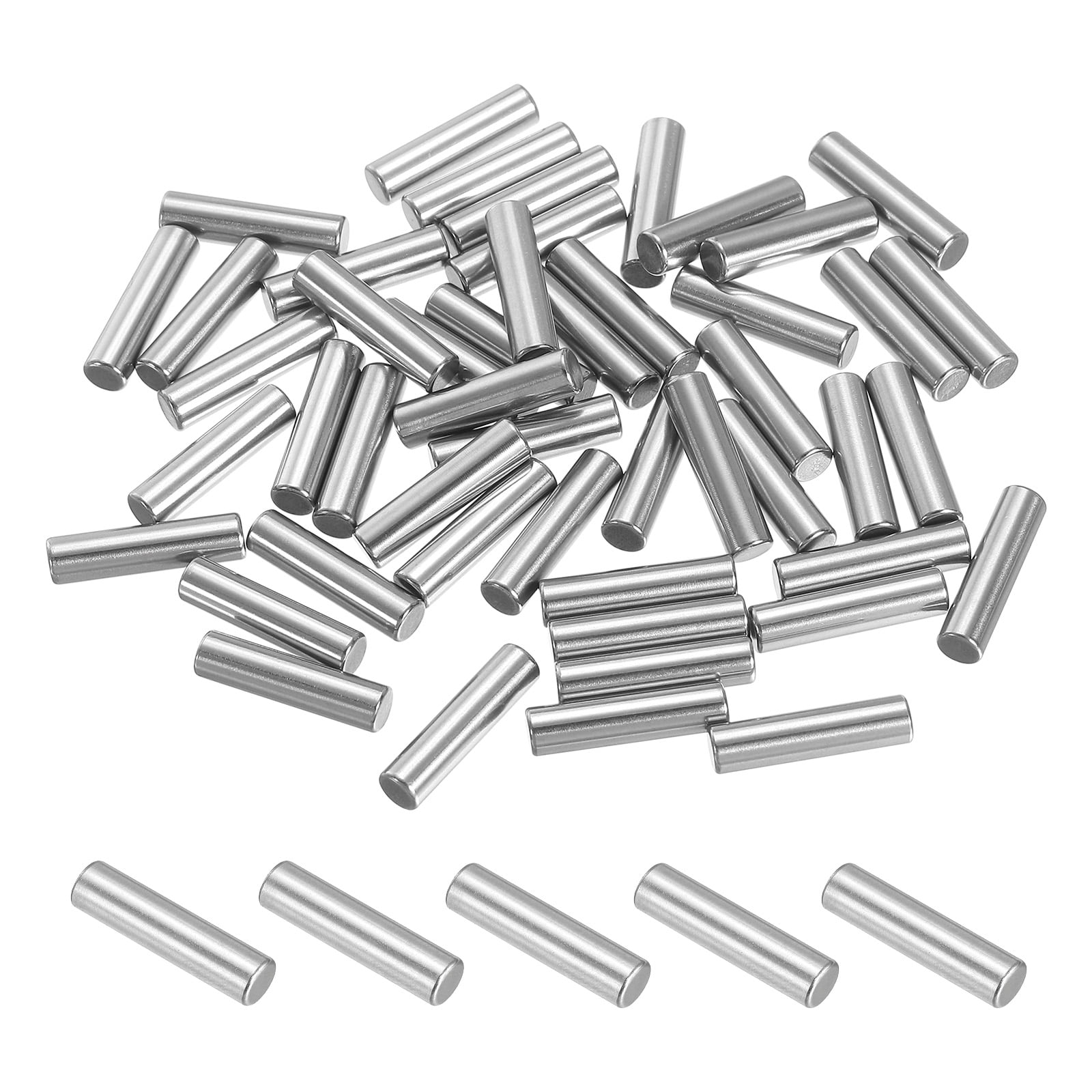 Metal Dowel Pins 5x20 mm, 30 Pcs 304 Stainless Steel Shelf Support Peg ...