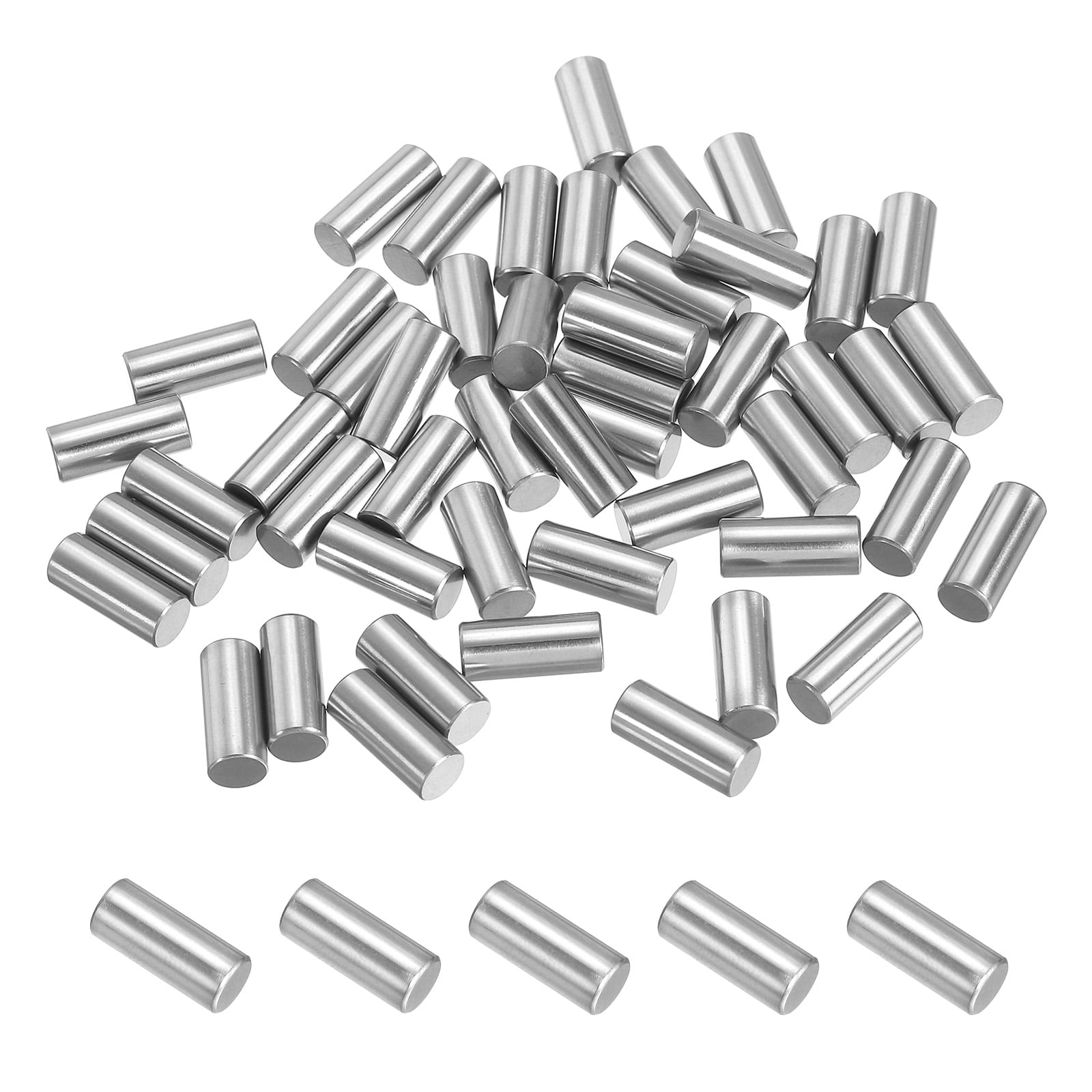 Metal Dowel Pins 6x14 mm, 50 Pcs 304 Stainless Steel Shelf Support Peg ...