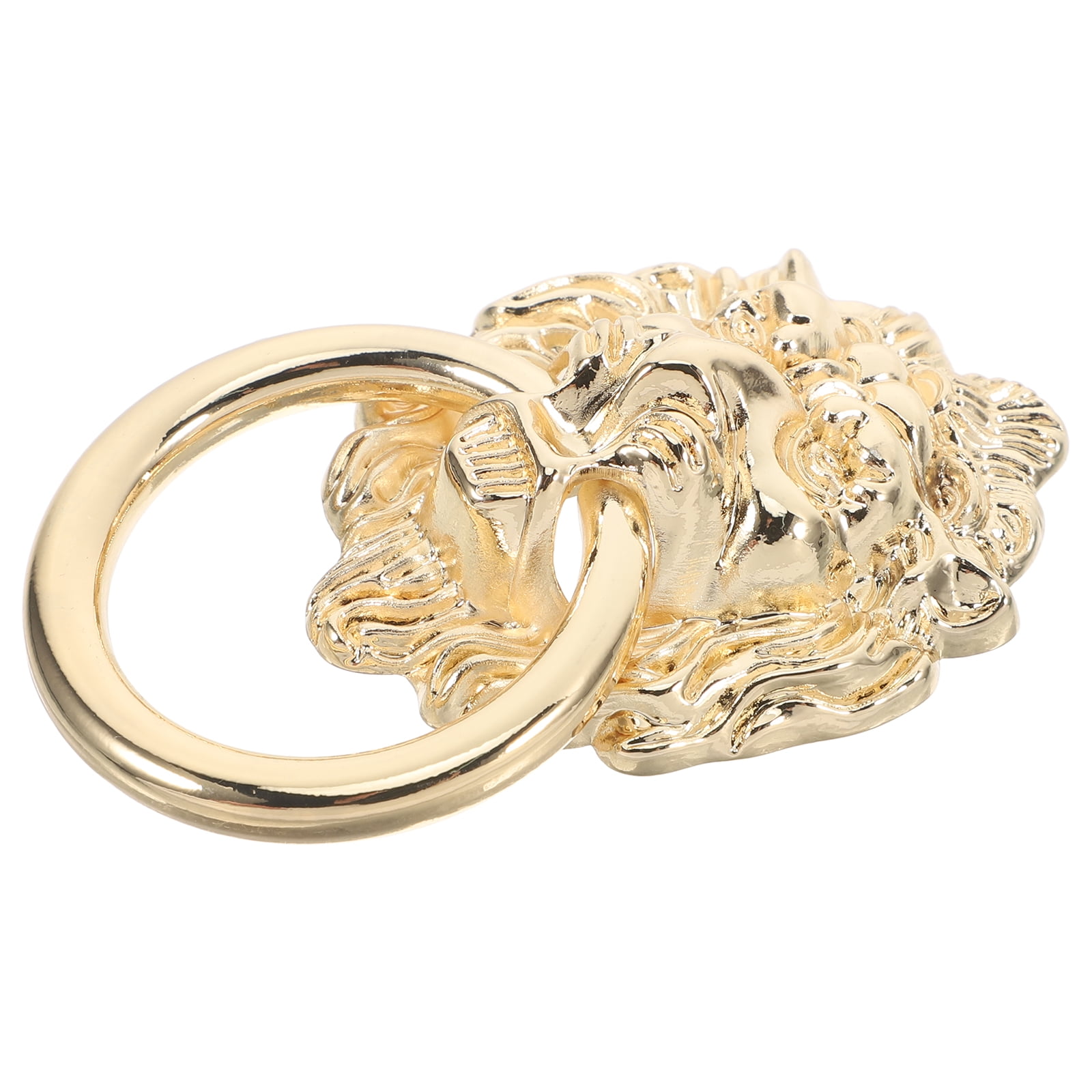 Metal Dresser Pull Handle with Ring Multi-Use Drawer Handle Metal Lion ...