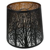 Drum Lamp Shades Metal Shade Hollow Replacement Shades for Floor ...