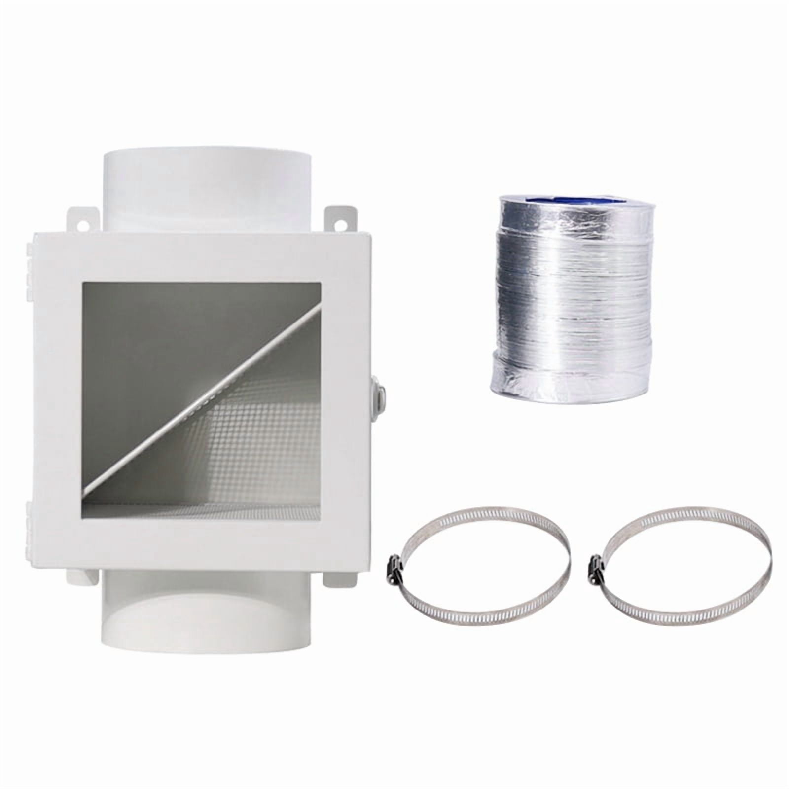 Metal Dryer Duct Lint Trap Indoor Dryer Vent Kit Lint Trap Dryer Lint ...