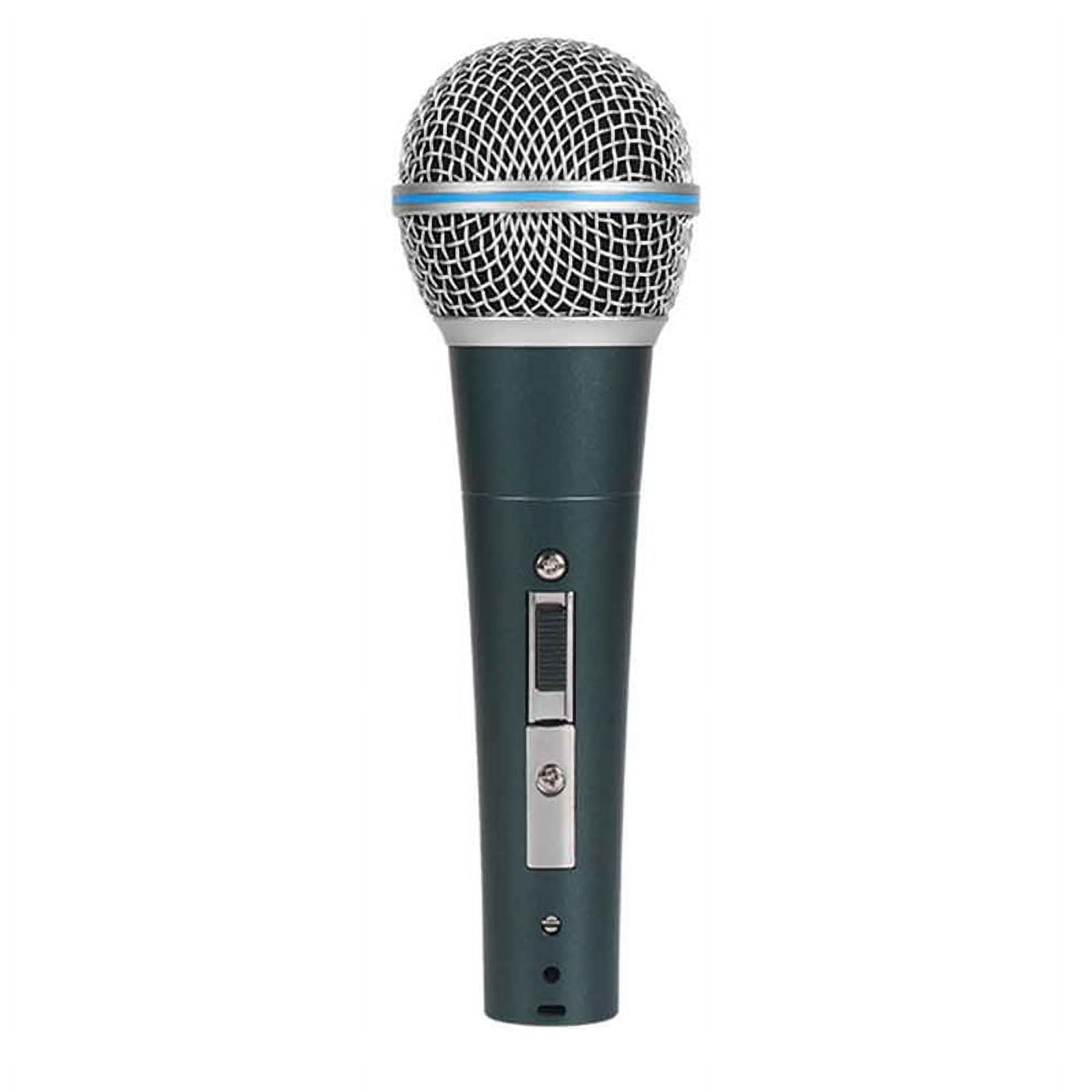 Metal Dynamic Microphone Wired Microphone for Karaoke Singing Wedding ...