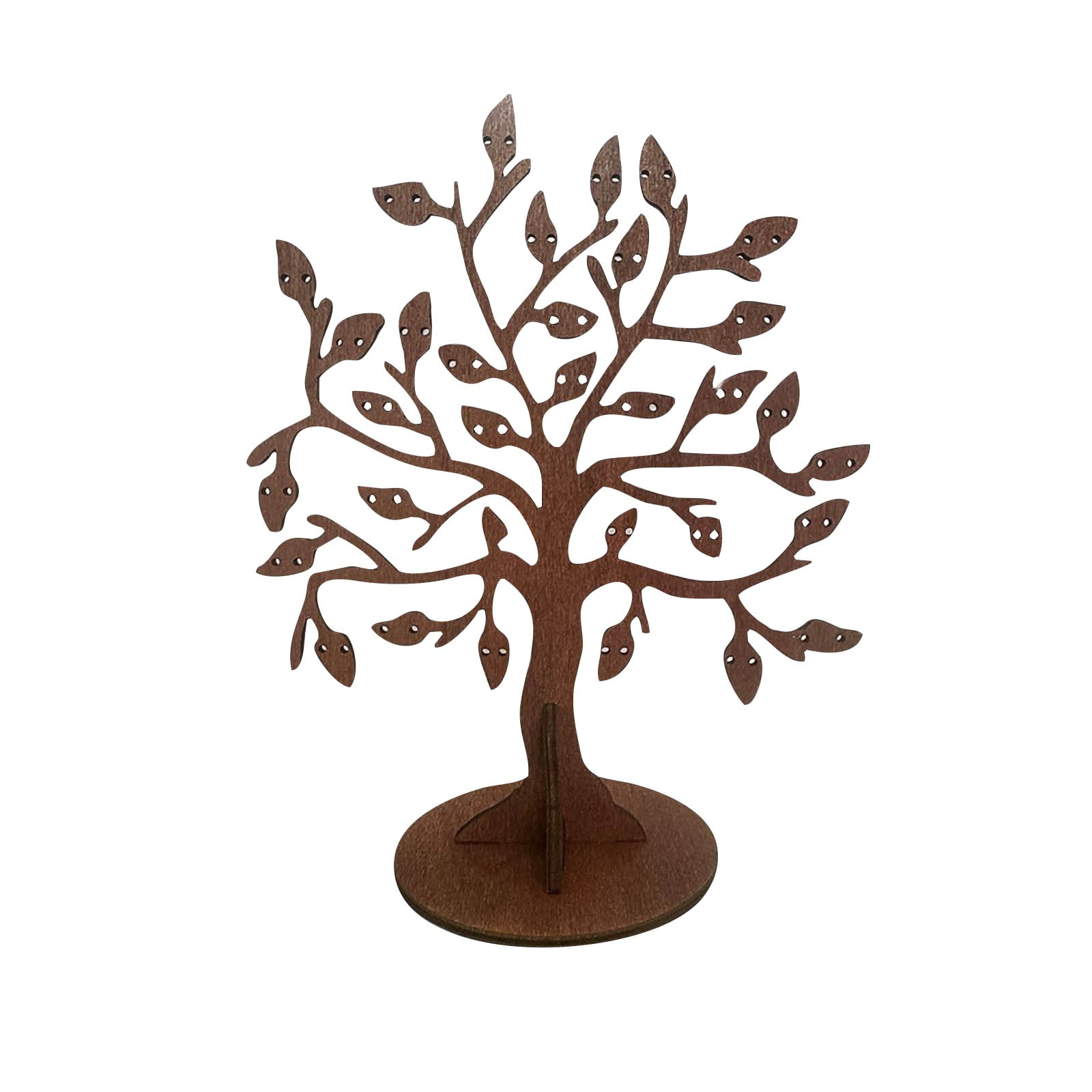Metal Earring Tree Storage Rack, Desktop decorations Jewelry Tree ...
