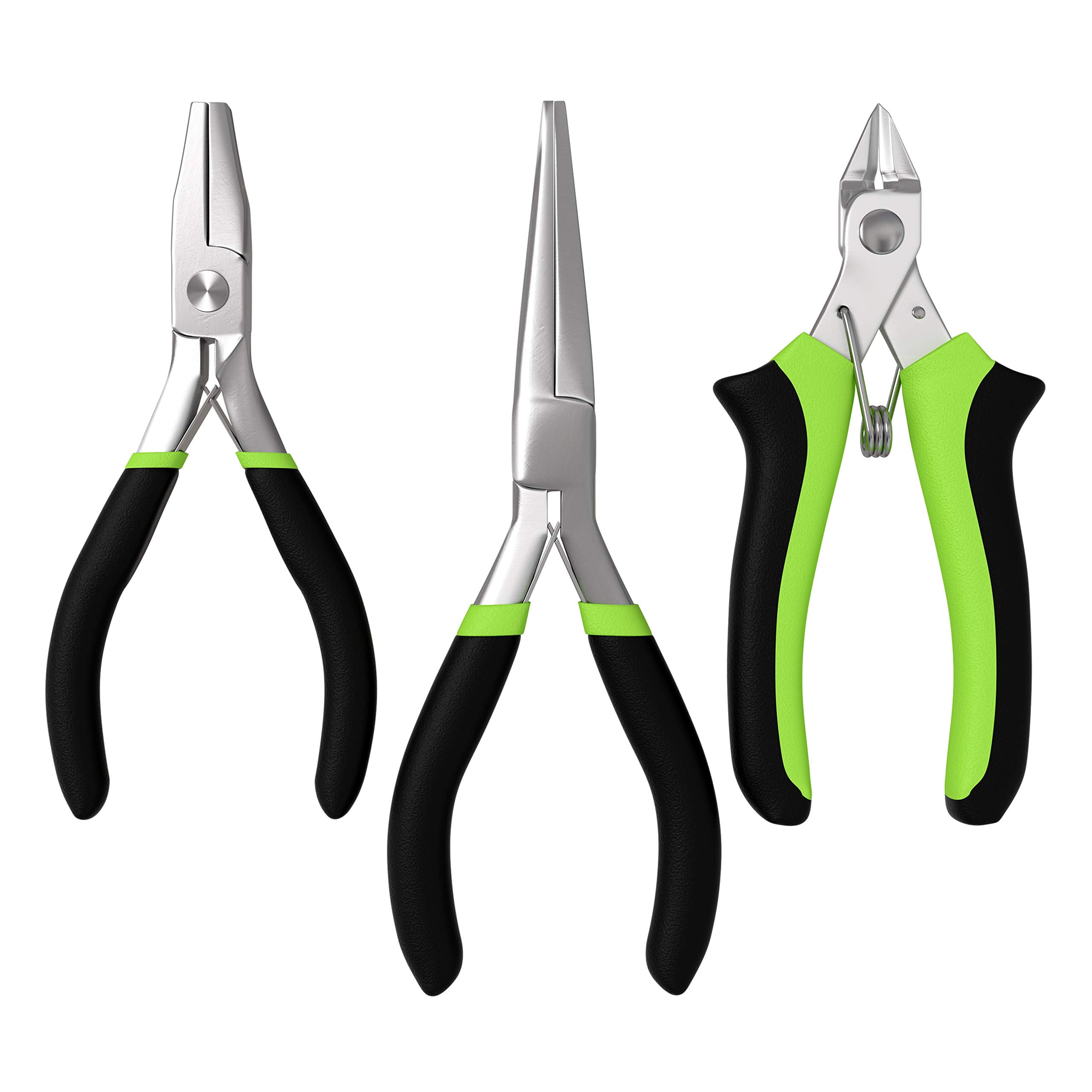 Metal Earth 3-Piece Tool Set - Clipper - Flat Nose Pliers - Needle Nose ...