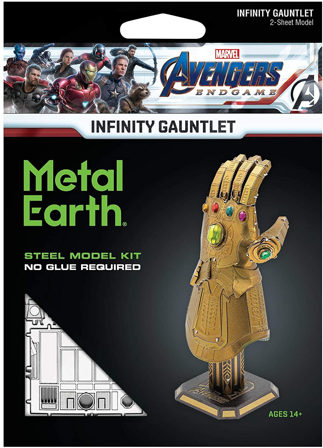 Metal Earth 3D Metal Model Kit - Marvel Avengers Endgame Infinity ...
