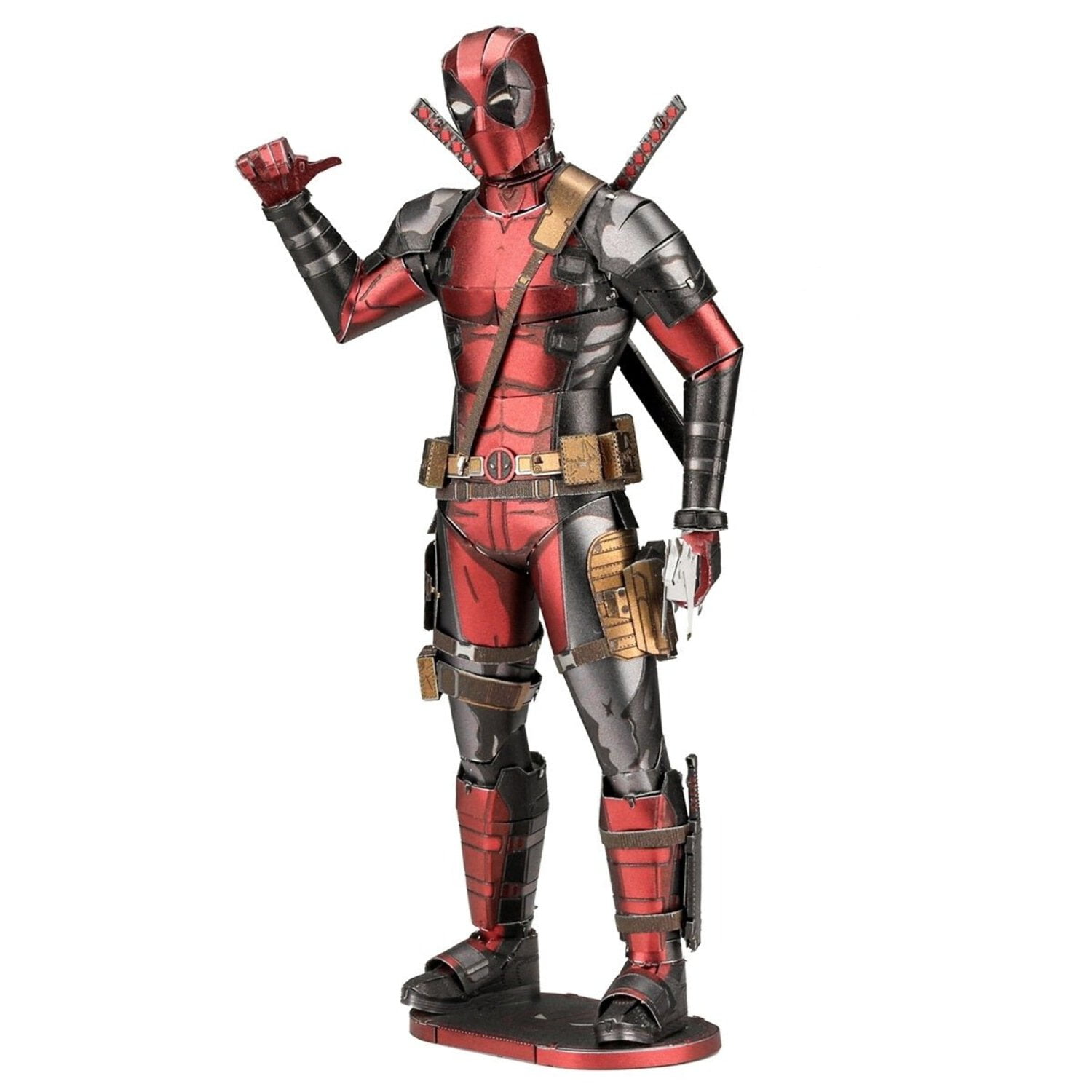Metal Earth Deadpool 3D Metal Model Kit, Marvel, Detailed Etched Design ...