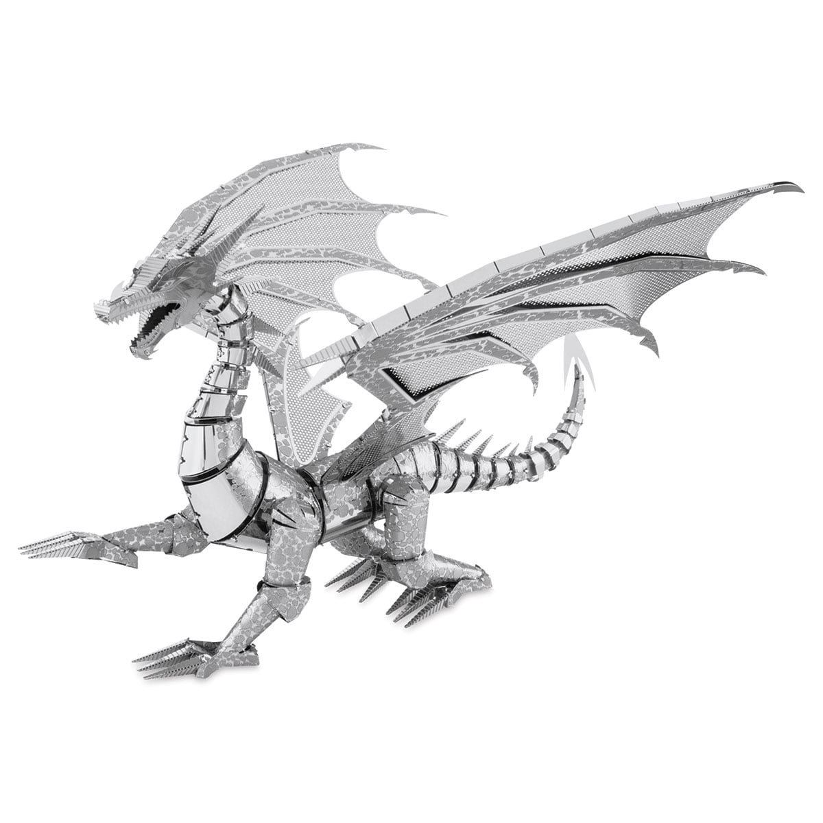 Metal Earth Silver Dragon Metal Kit - Walmart.com