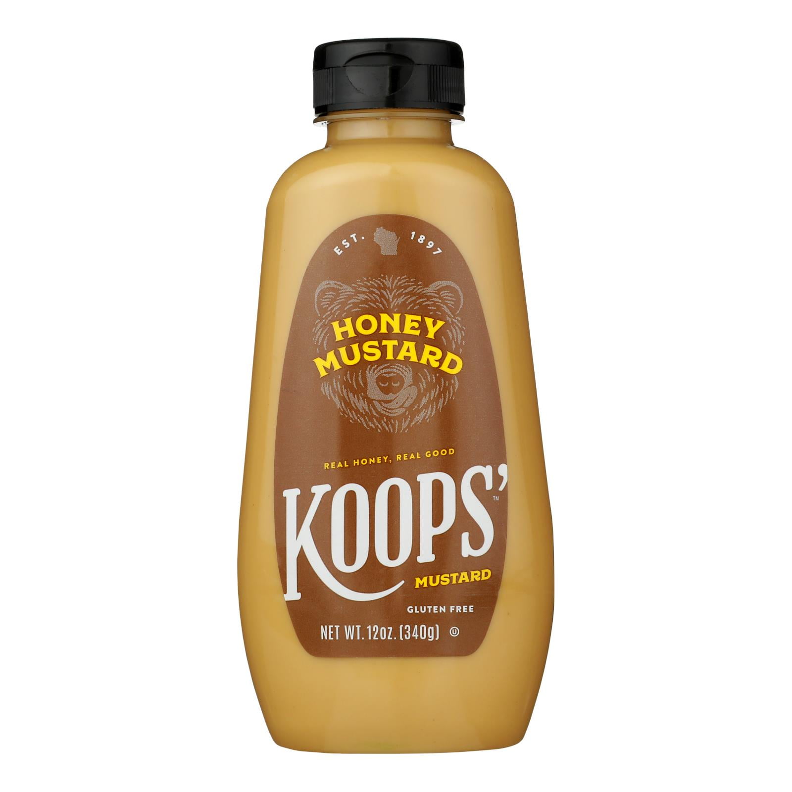 Koops' Mustard, Honey Mustard - Case Of 12 - 12 Oz - Walmart.com