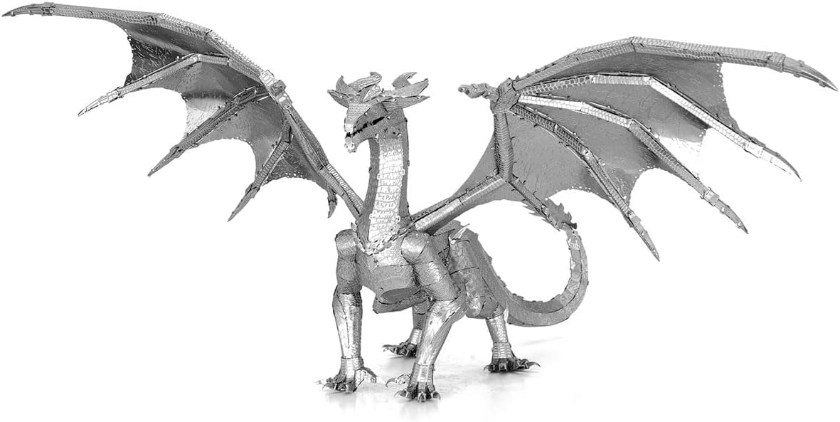 Metal Earth Steel Dragon 3D Metal Model Kit Fascinations - Walmart.com