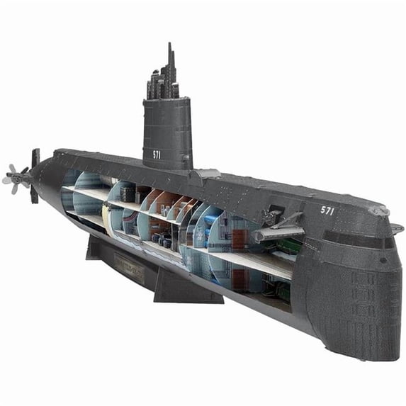 Fascinations 9116236 Metal Earth Premium Series PS2023 USS Nautilus 3D ...