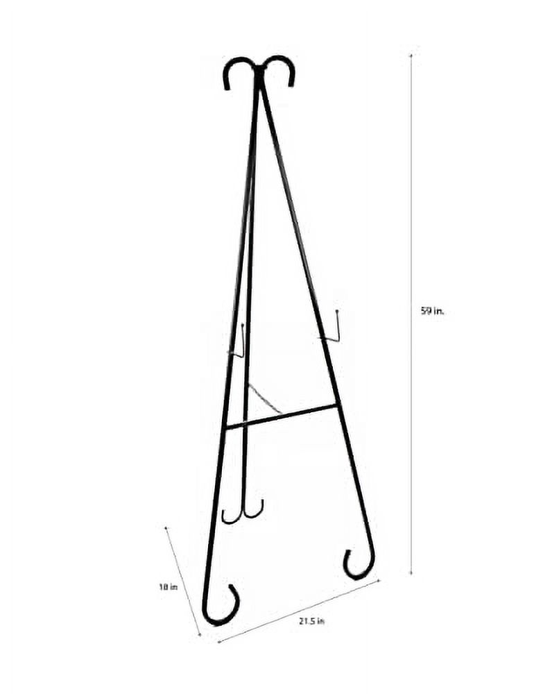 Metal Easel Display Stand - Decorative Black Picture Easel Stand for ...
