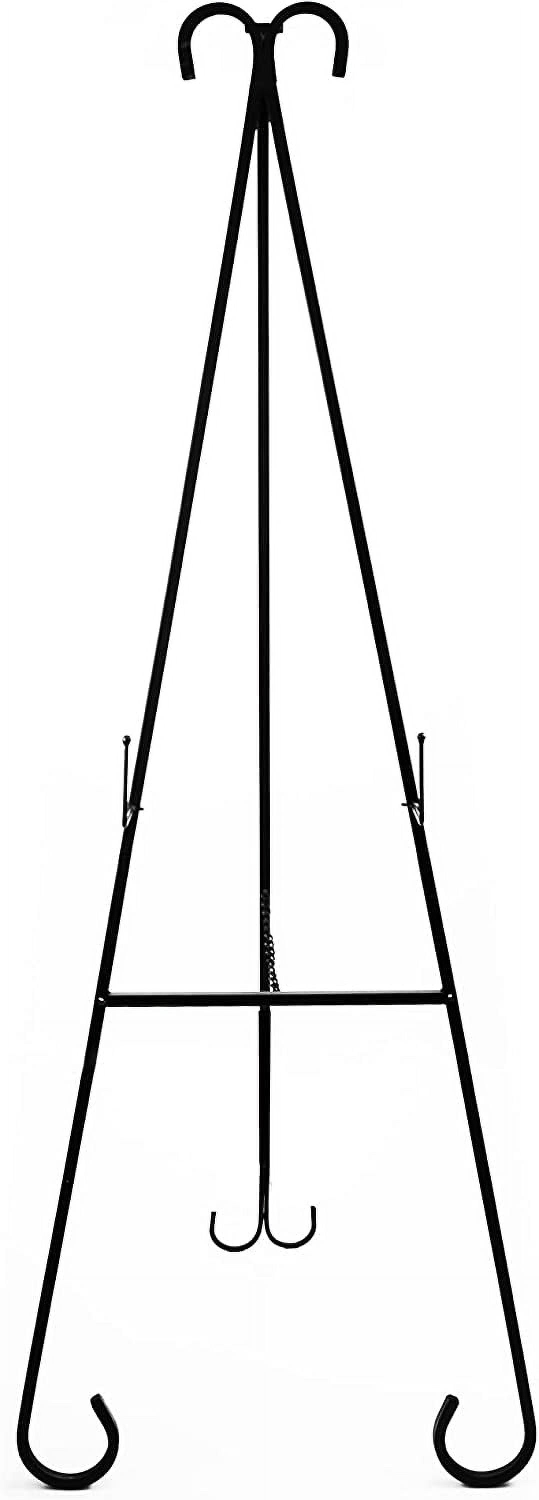 Metal Easel Display Stand - Decorative Black Picture Easel Stand for ...