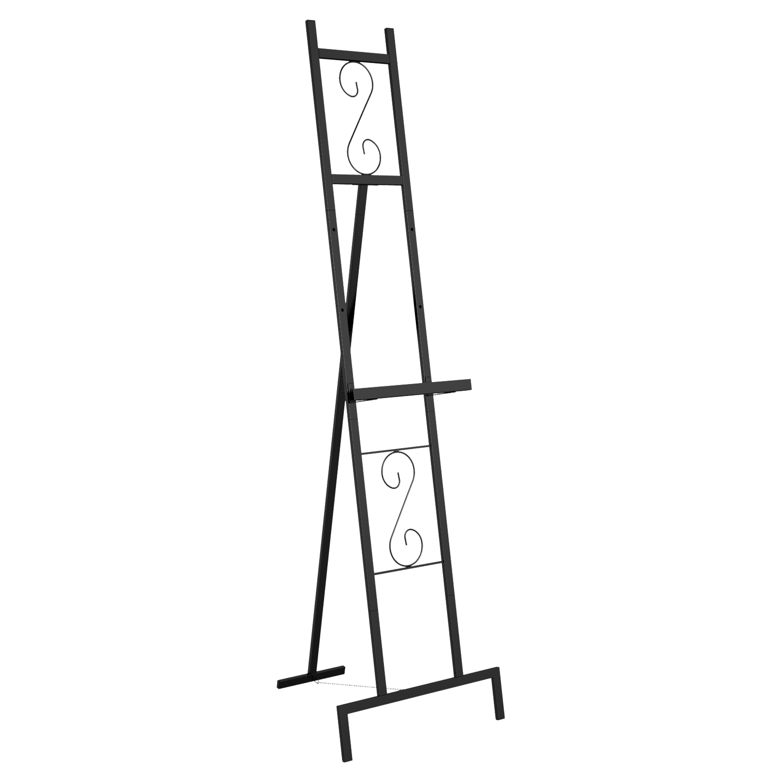 Metal Easel Stand, 58in Art Display Easel for Chalkboard Menus, Wedding ...