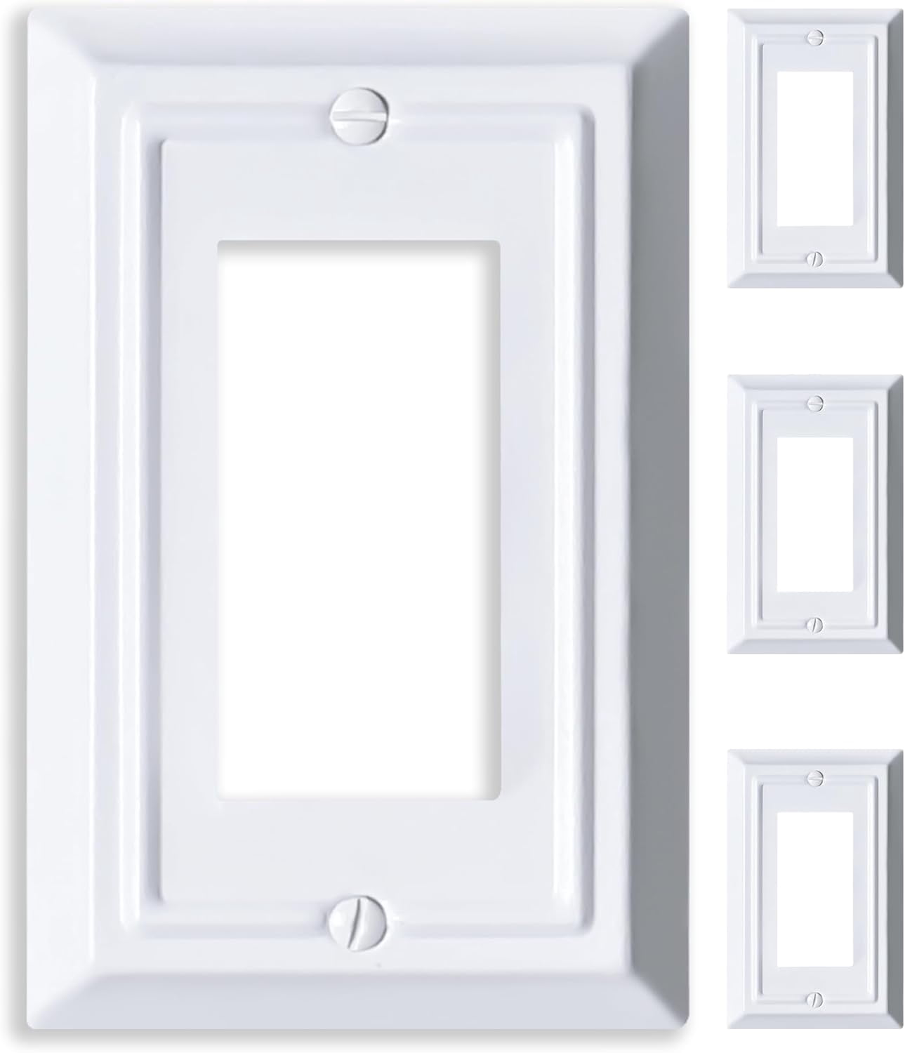 Metal Electrical Outlet Covers, Light Switch Cover Wall Plates, Mid ...